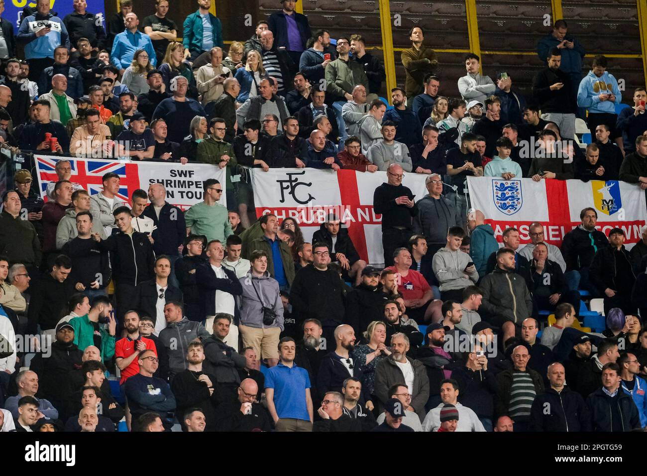 EnglandÕs Fans during European Qualifiers match Italy vs England at the ...