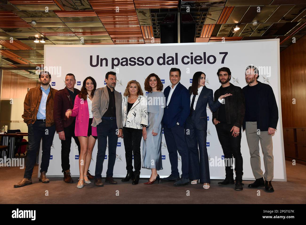 Rome, Italy. 24th Mar, 2023. Rome : Rai of Viale Mazzini . Photocall ...