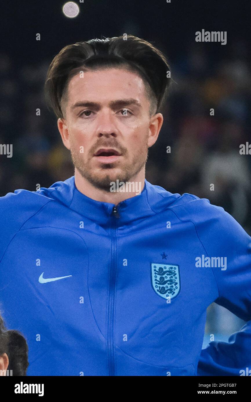 England's forward Jack Grealish (Manchester City) during European ...