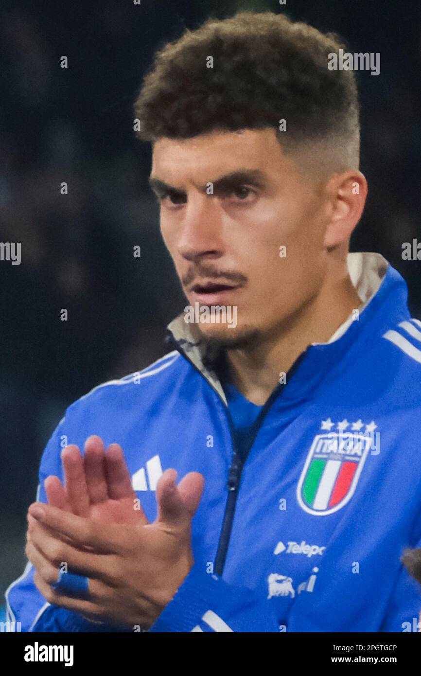 Italian's defender Giovanni Di Lorenzo (Napoli) during European ...