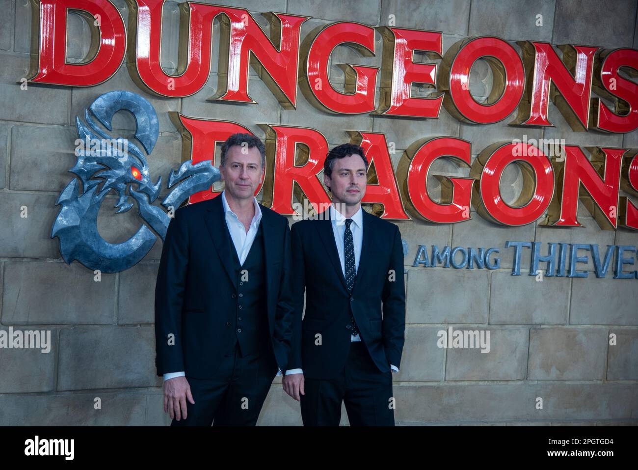 London, UK. 23rd Mar, 2023. Director Jonathan Goldstein and Producer ...