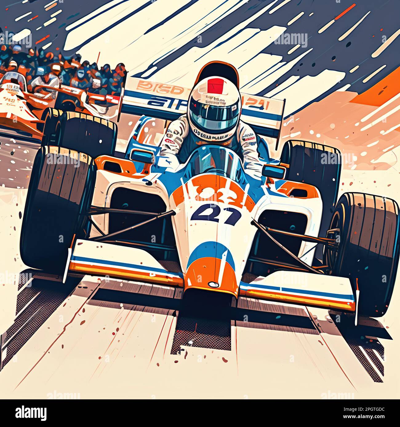 Racing through the Light Stock Photo - Alamy