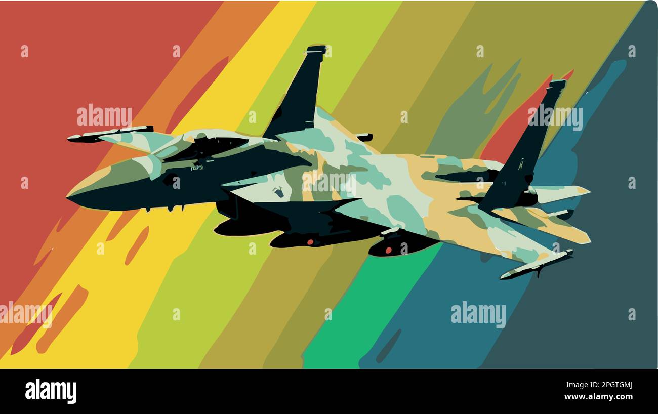 F 15 eagle Stock Vector Images - Alamy