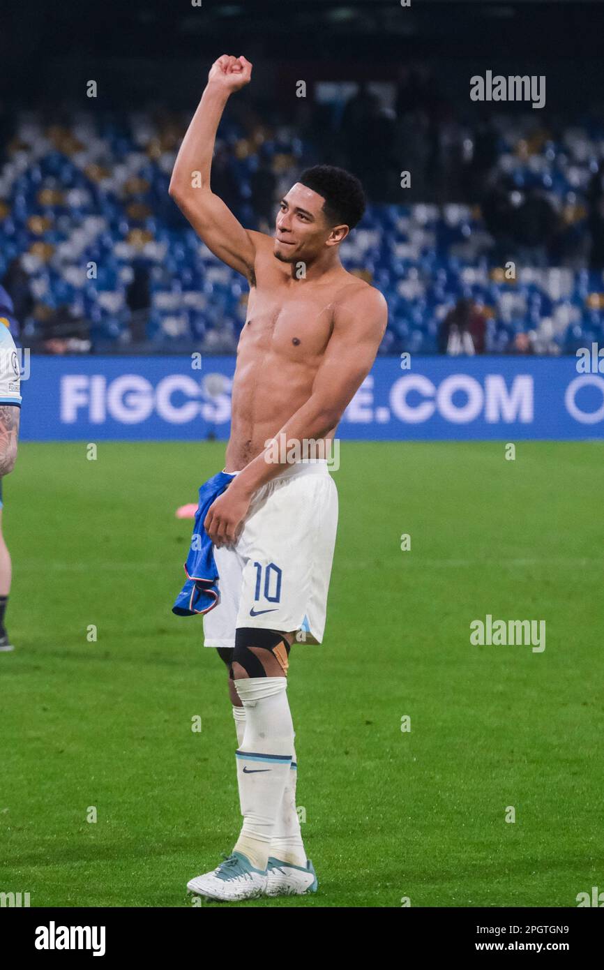 England's midfielder Jude Bellingham (Bor. Dortmund) during European ...