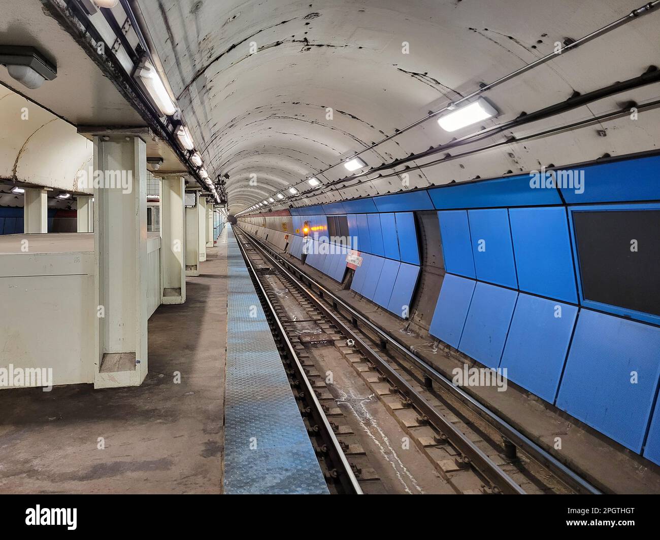 Abandoned Underground Train Stations