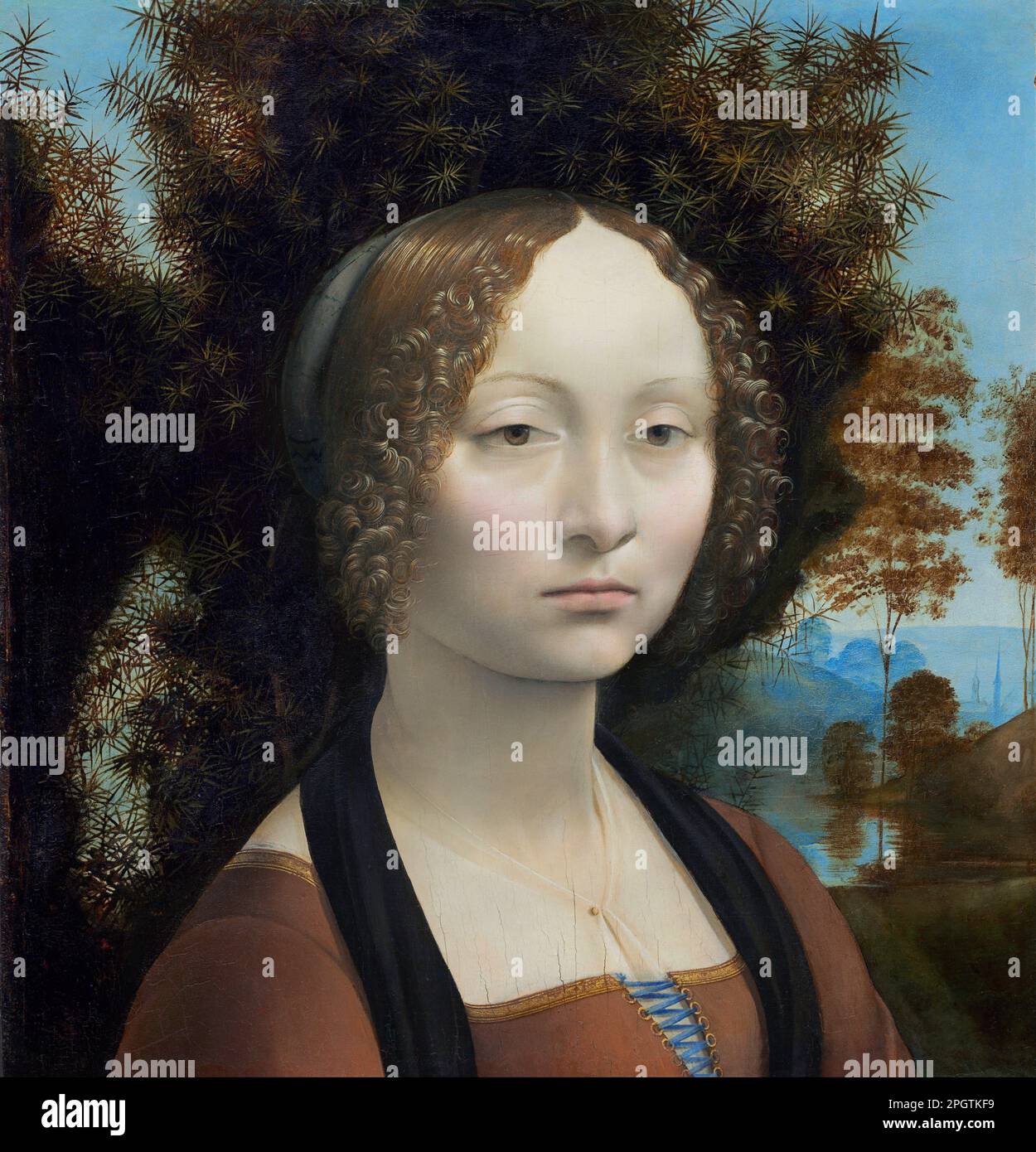 Famous painting de vinci hi-res stock photography and images - Alamy