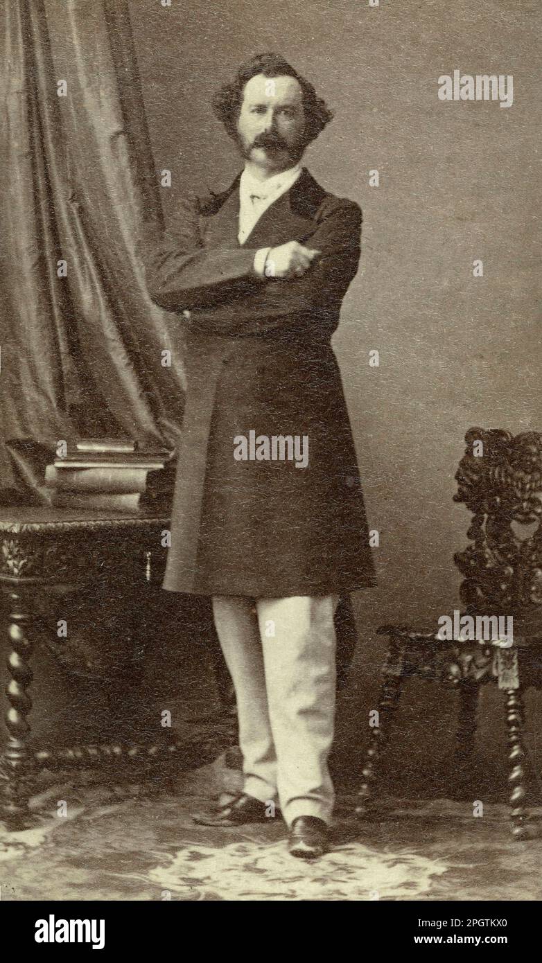 Portrait of Sir Robert Peel (1822-1895) English statesman , photography ...