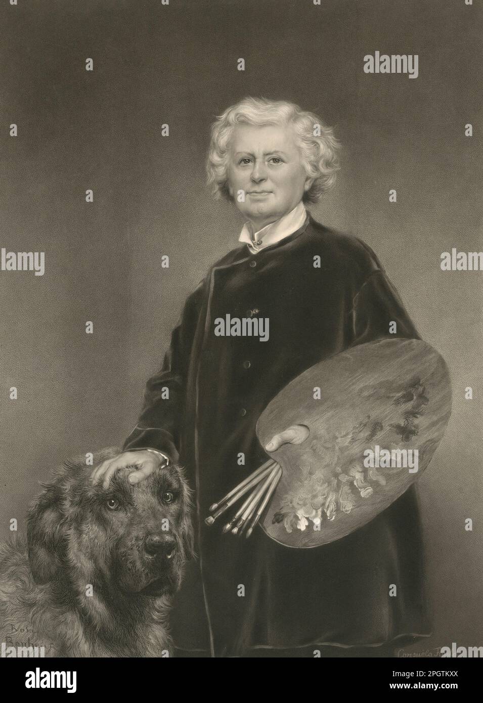 Portrait of Rosa Bonheur 1896 - Joseph Bishop Pratt - MET Stock Photo ...