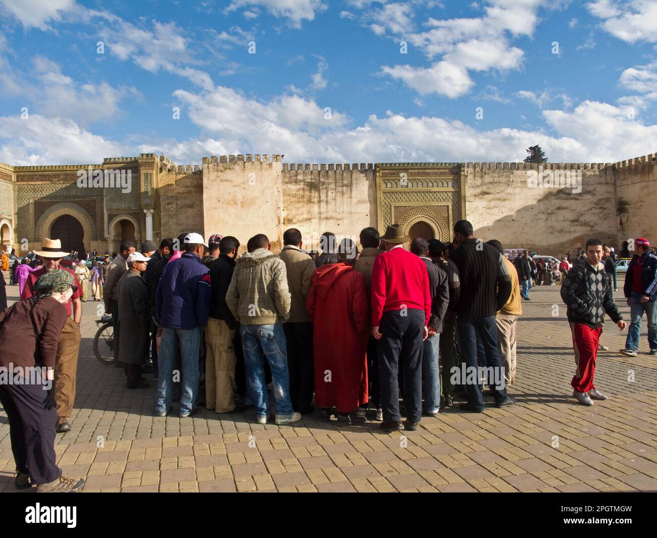 Square, Meknes, Morocco Stock Photo - Alamy