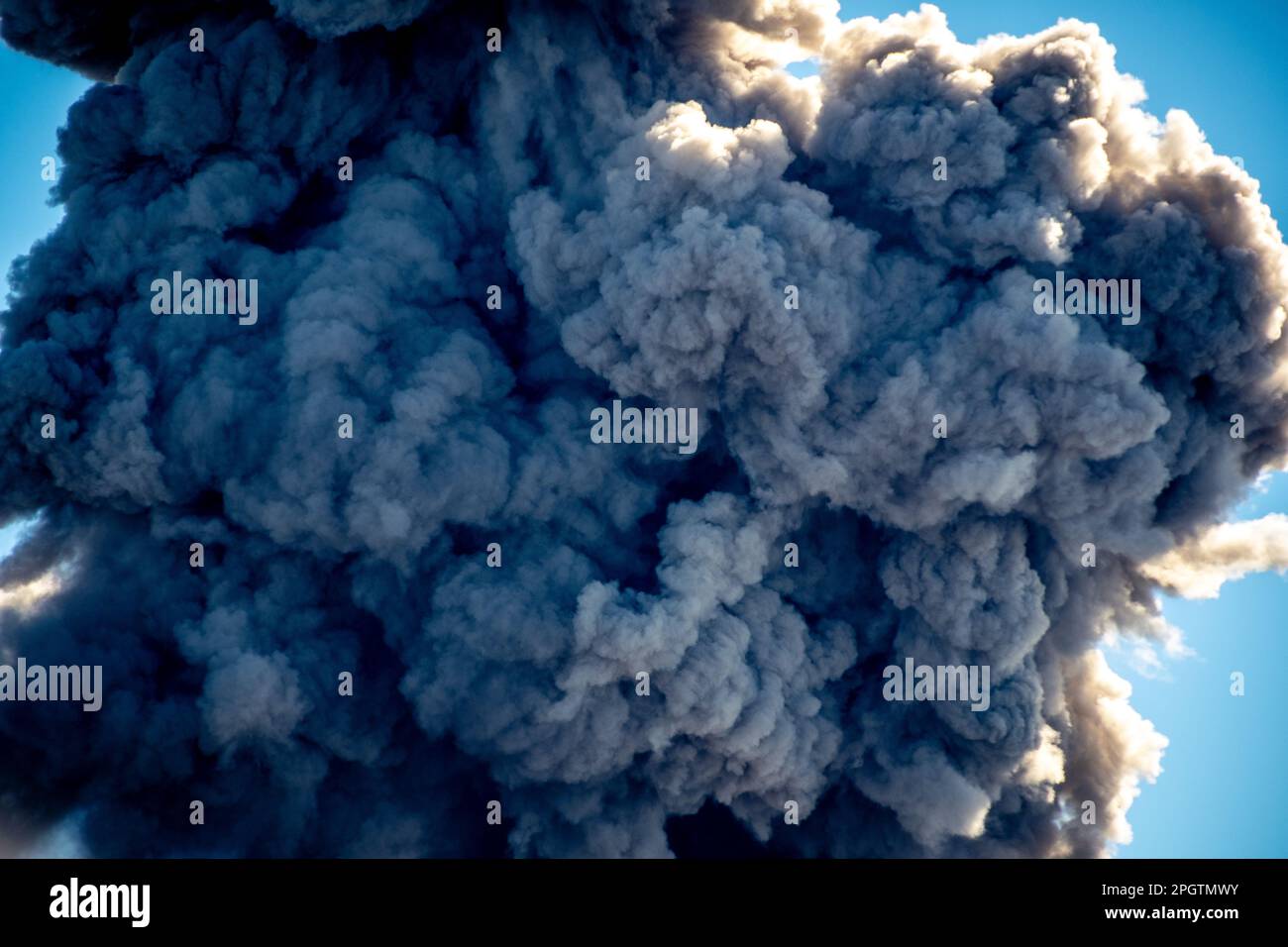 Erupting Fuego volcano in Guatemala Stock Photo - Alamy