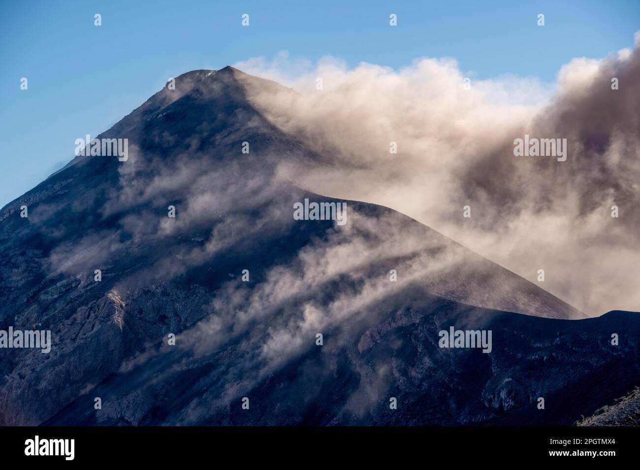 Fuego volcano in Guatemala Stock Photo - Alamy