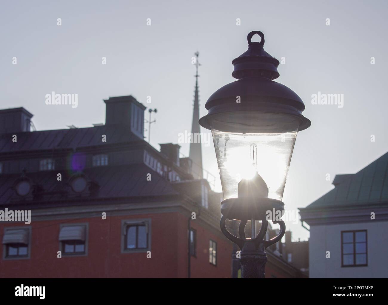 Street light lamp post stockholm hi-res stock photography and images ...