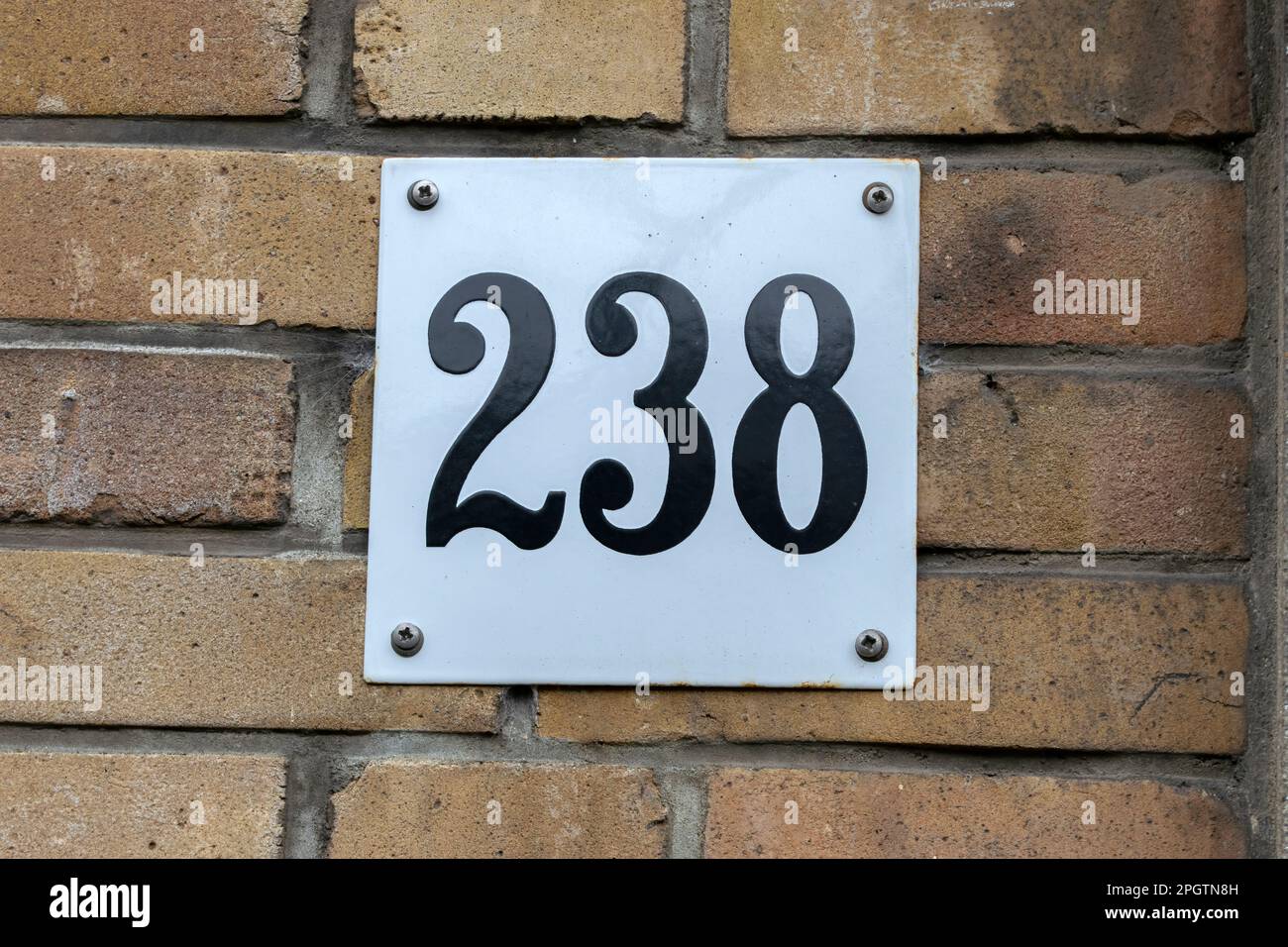A Close Up House Number 238 At Amsterdam The Netherlands 19-3-2023 ...