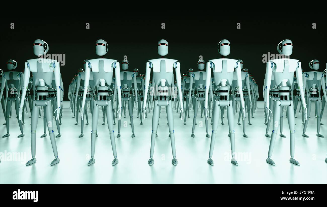 Dangerous working robots hi-res stock photography and images - Alamy