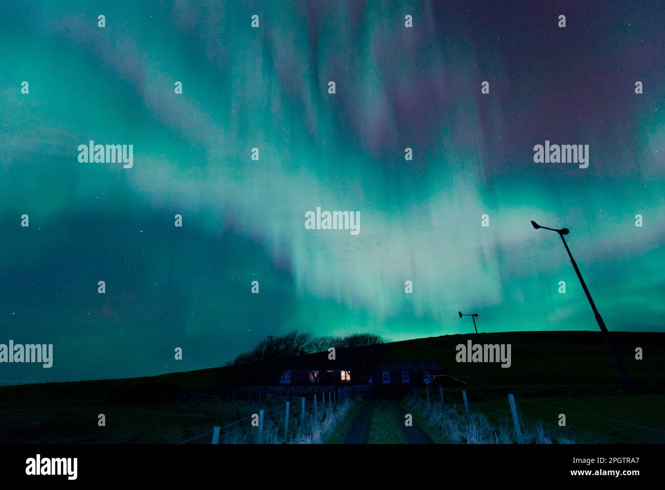 Scotland aurora borealis hi-res stock photography and images - Alamy