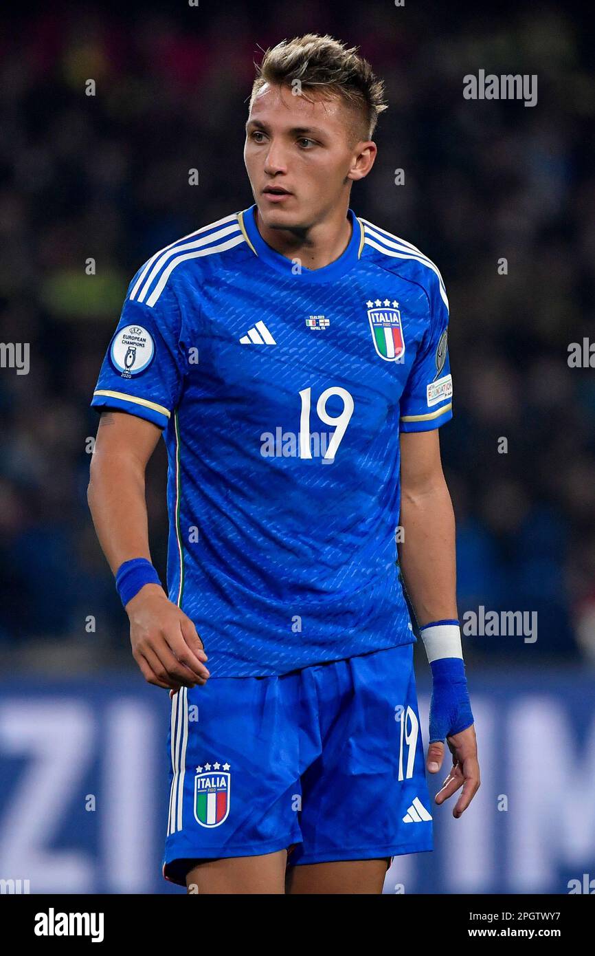 Mateo Retegui of Italy looks on during the UEFA EURO2024 European ...