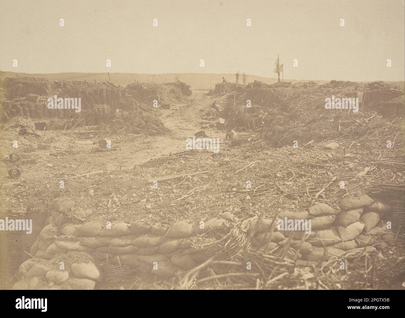 Interior of the Redan 1855 by James Robertson Stock Photo - Alamy