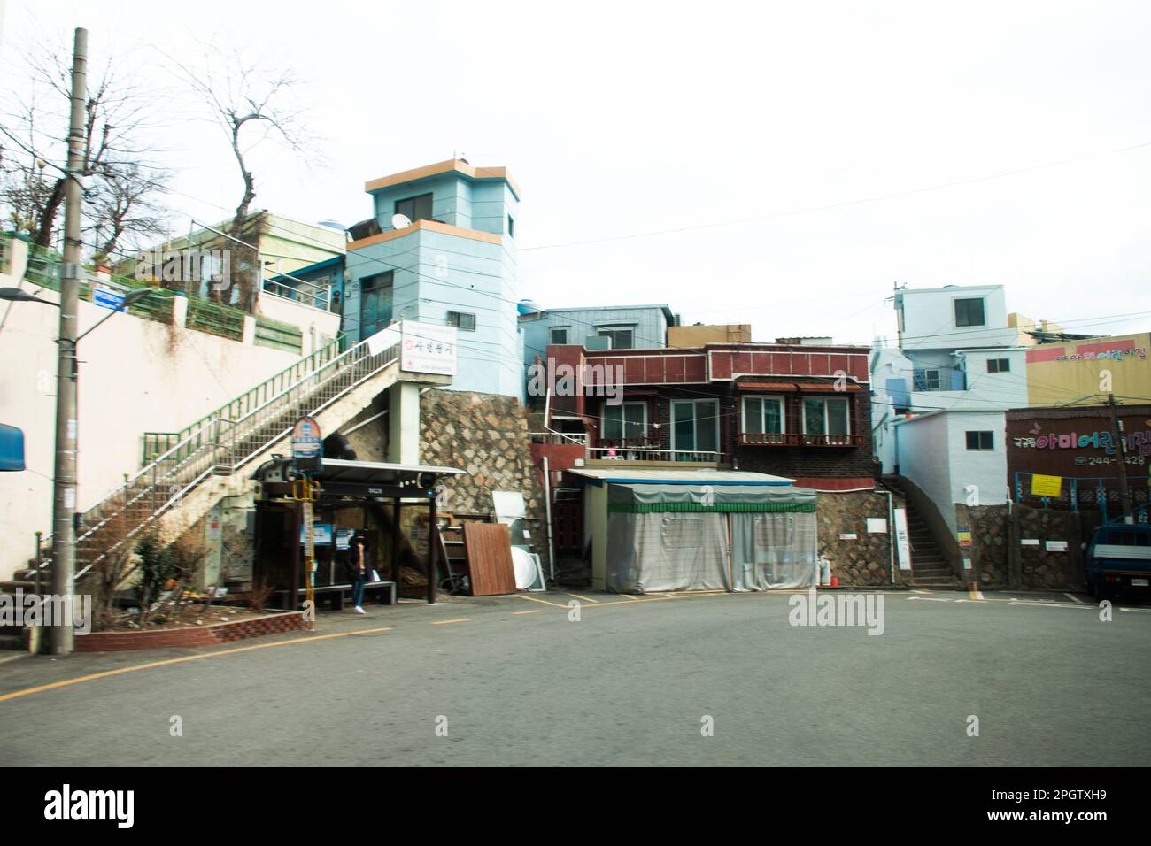 Landscape cityscape buildings downtown and life lifestyle of korean ...