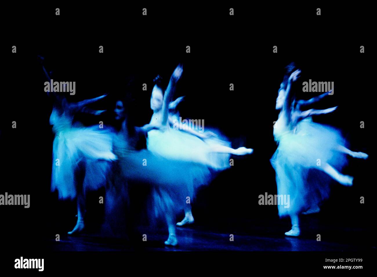 Archives 80ies: Dancers, France Stock Photo - Alamy