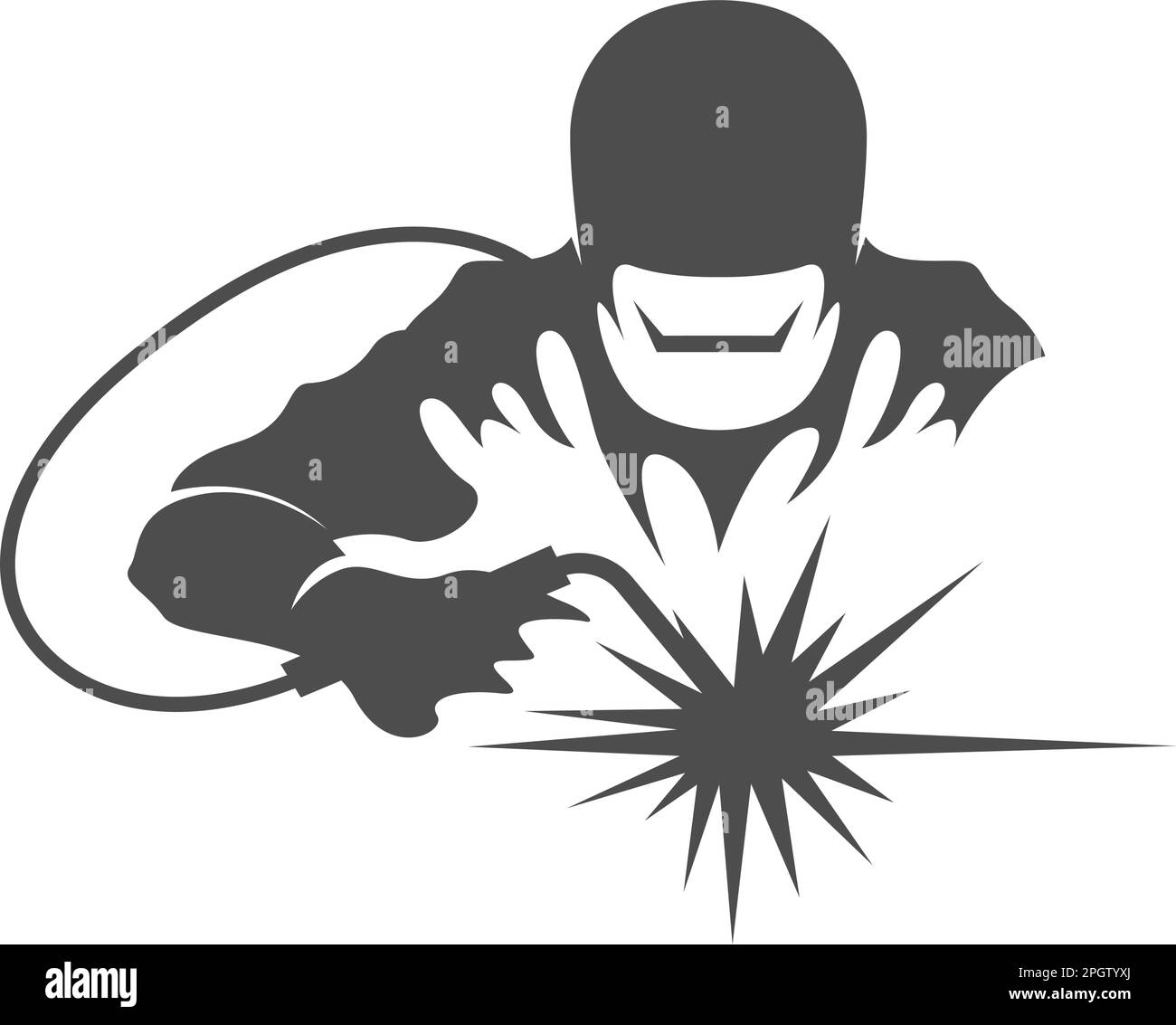 Welding icon logo design illustration Stock Vector Image & Art - Alamy