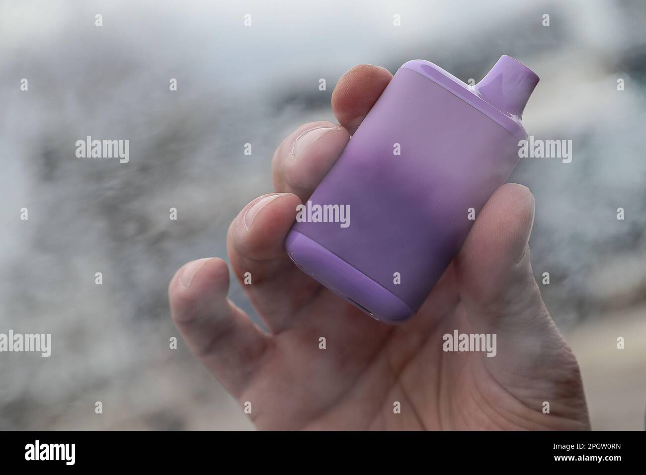March 24, 2023. Russia. Moscow. Electronic smoking devices Stock Photo ...