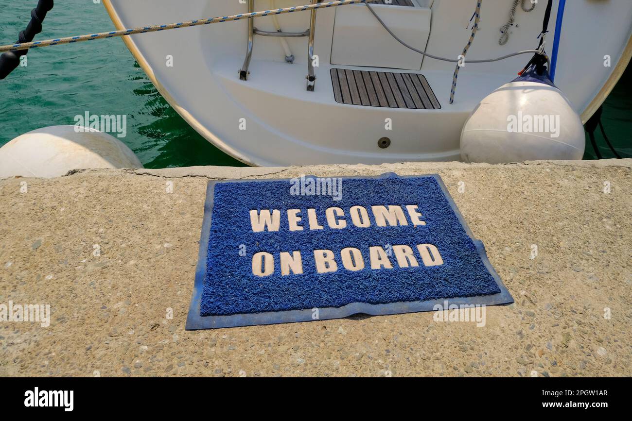 Welcome on board hi-res stock photography and images - Alamy