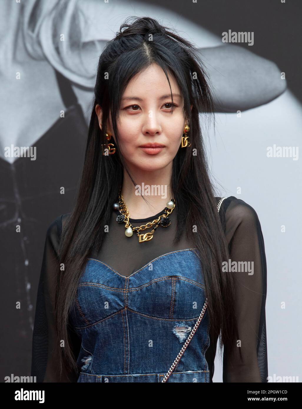 24 March 2023 – Seoul, South Korea: South Korean singer and actress Seohyun, member of girl ...