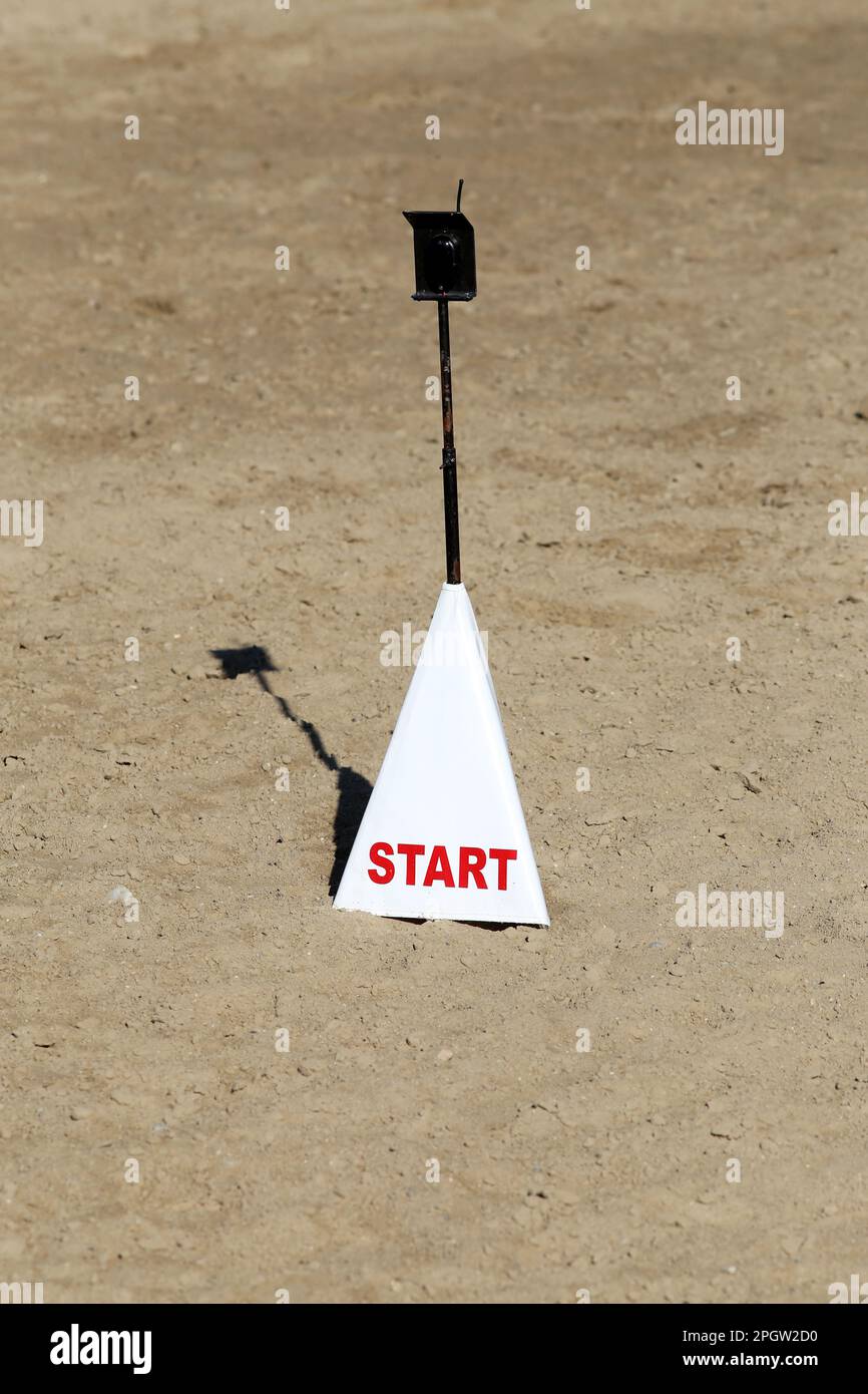 Racehorse training field sign hi-res stock photography and images - Alamy