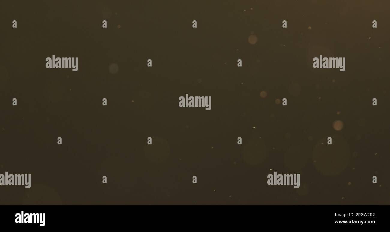 dust particles floating in air with warm light, wide photo Stock Photo ...