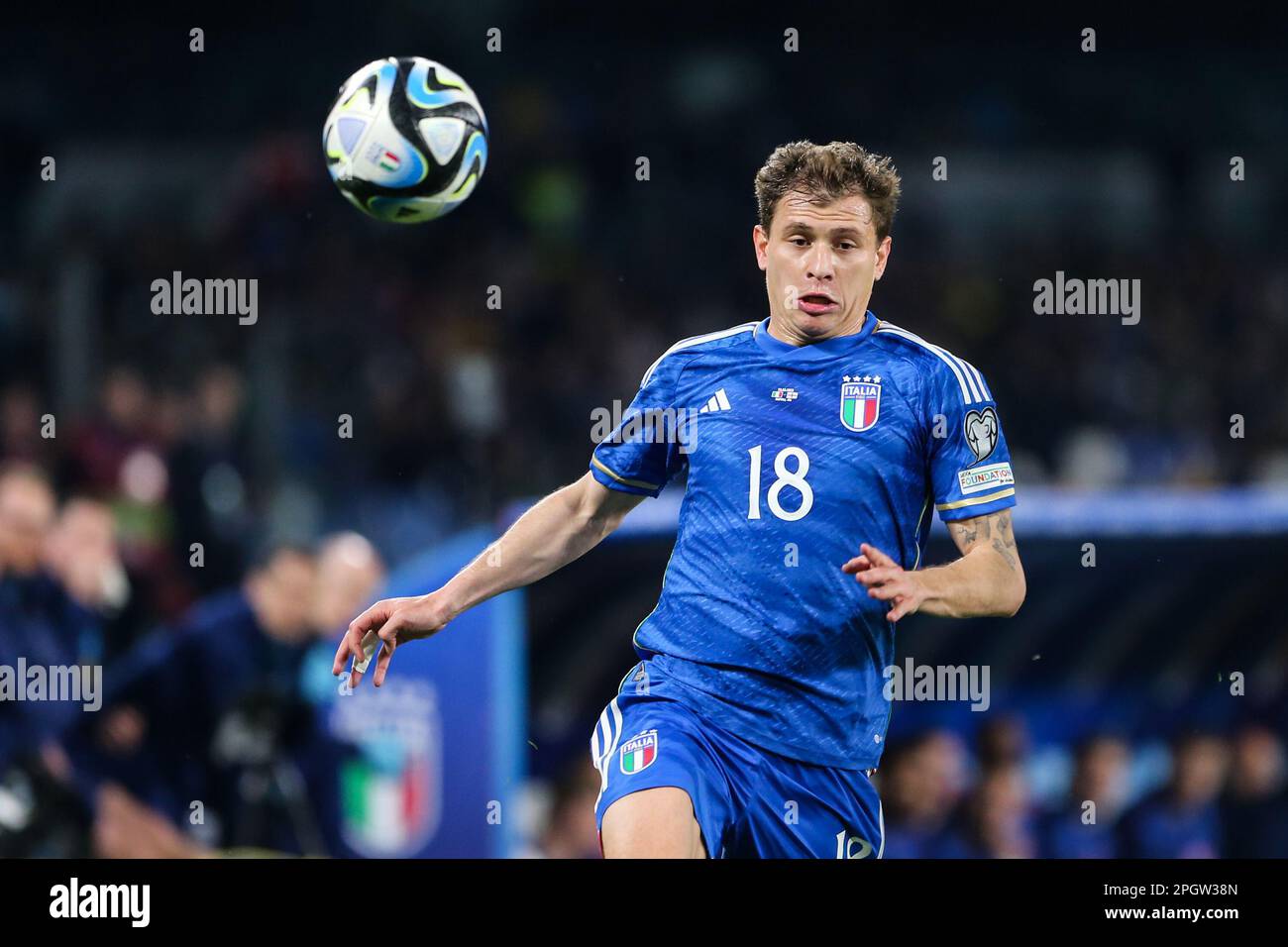 Nicolo Barella, Italy player Stock Photo - Alamy