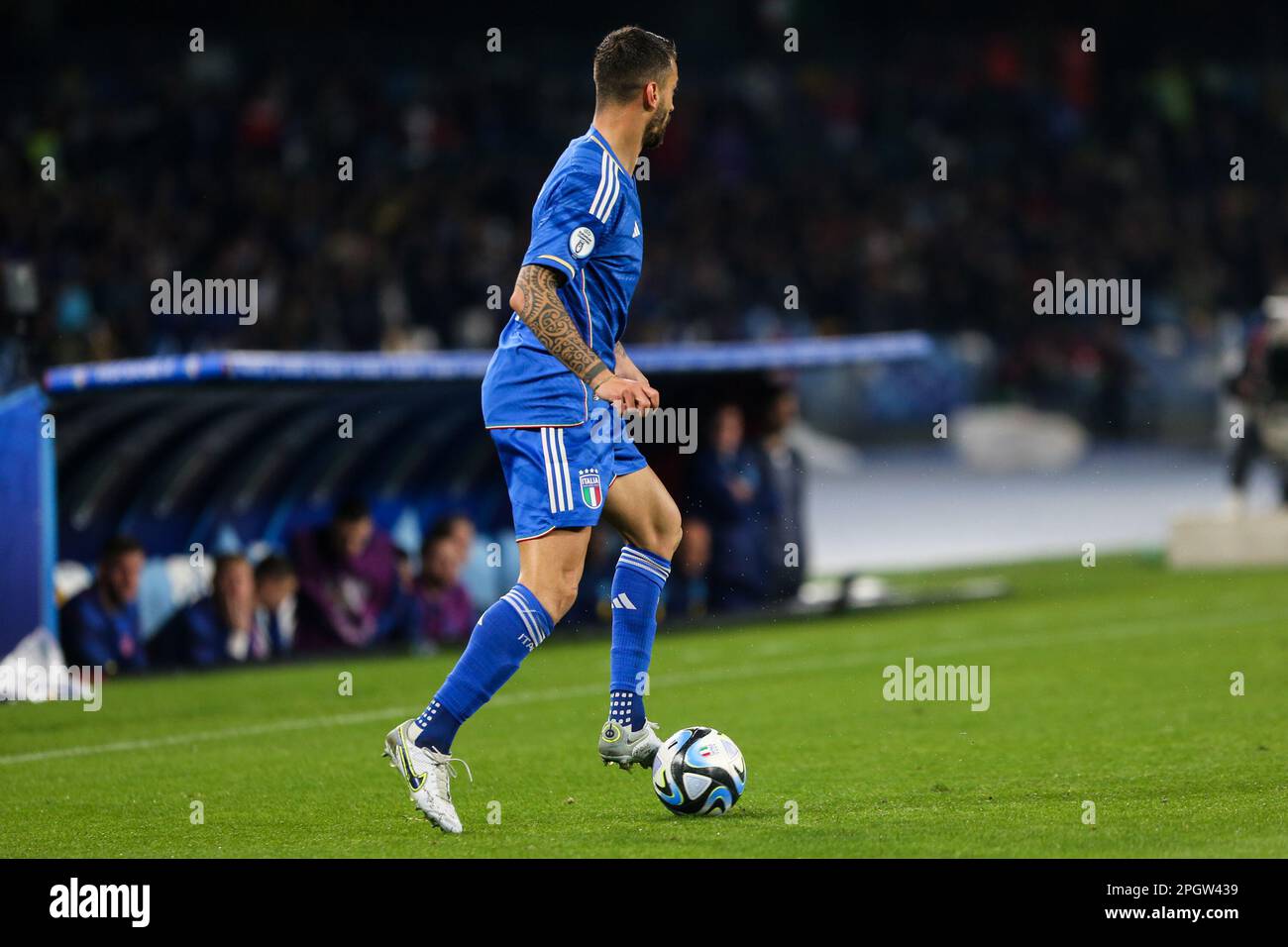 Leonardo Spinazzola, Italy player Stock Photo - Alamy