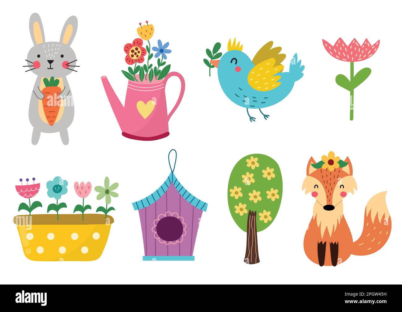 Hello summer clip art hi-res stock photography and images - Alamy