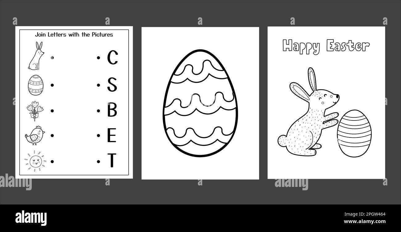 Cartoon rabbit coloring pages hi-res stock photography and images - Alamy