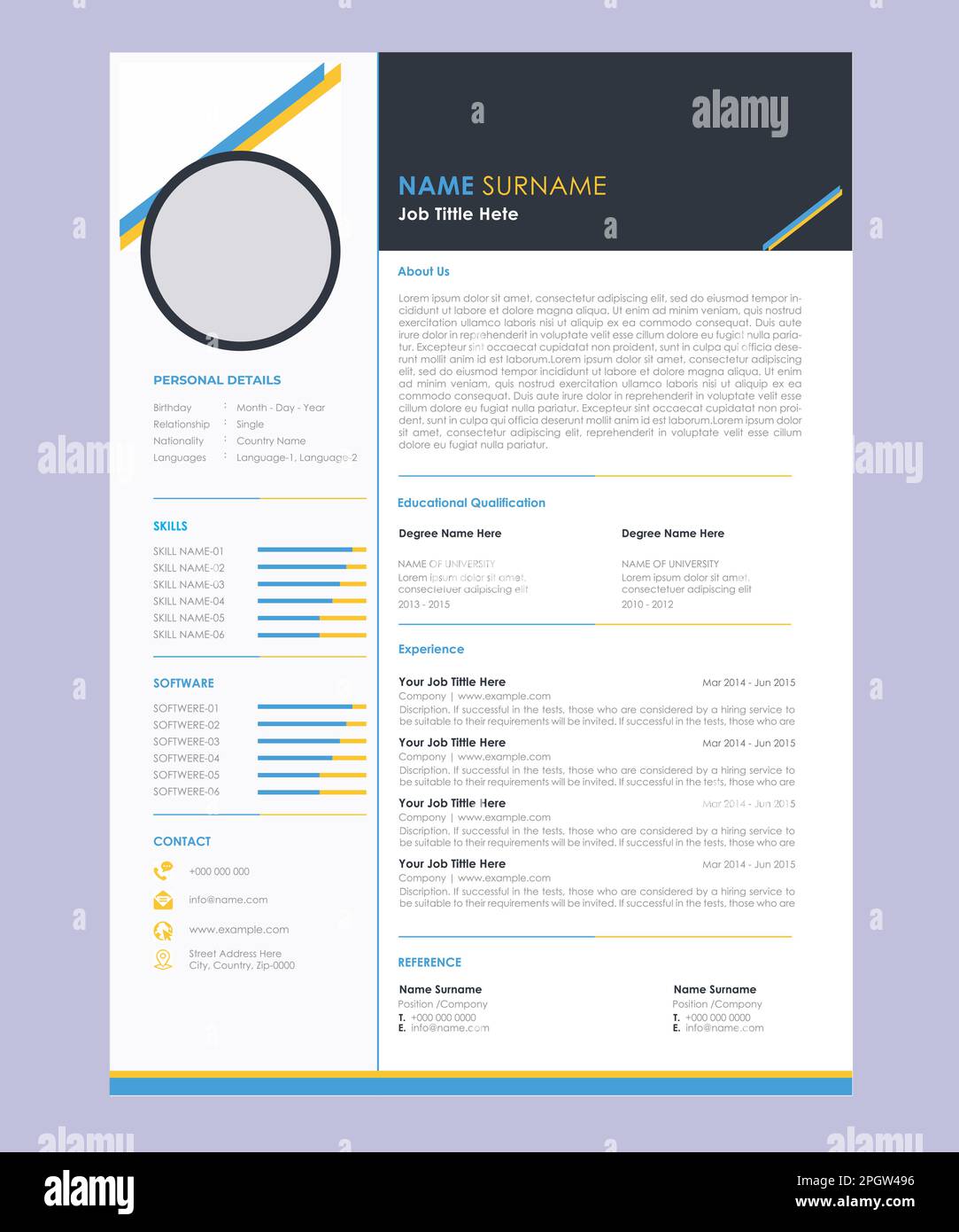 Simple frame vector vectors Stock Vector Images - Alamy