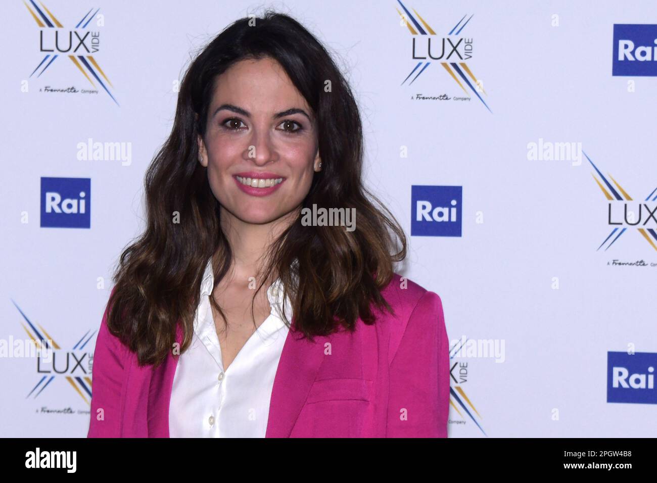 Rai Viale Mazzini, Roma, Italy, March 24, 2023, Serena Iansiti during ...