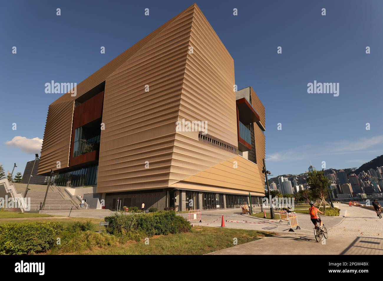 Exterior of Hong Kong Palace Museum (HKPM) which will open to the ...