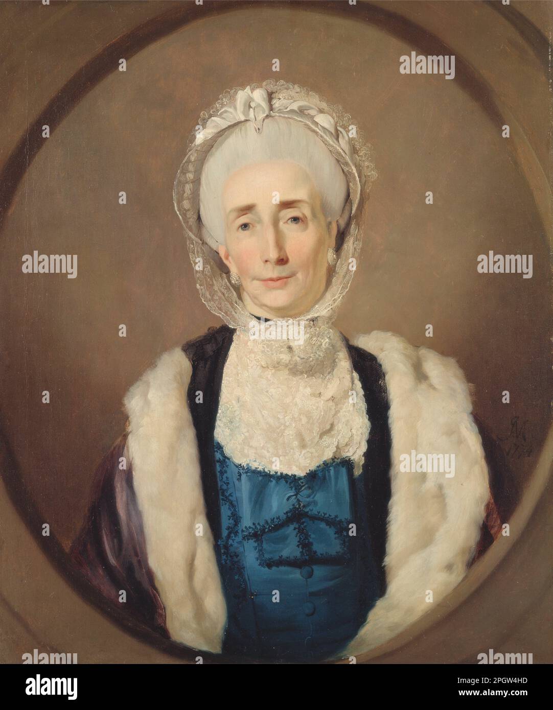 Mrs. Lushington 1774 by John Hamilton Mortimer Stock Photo - Alamy
