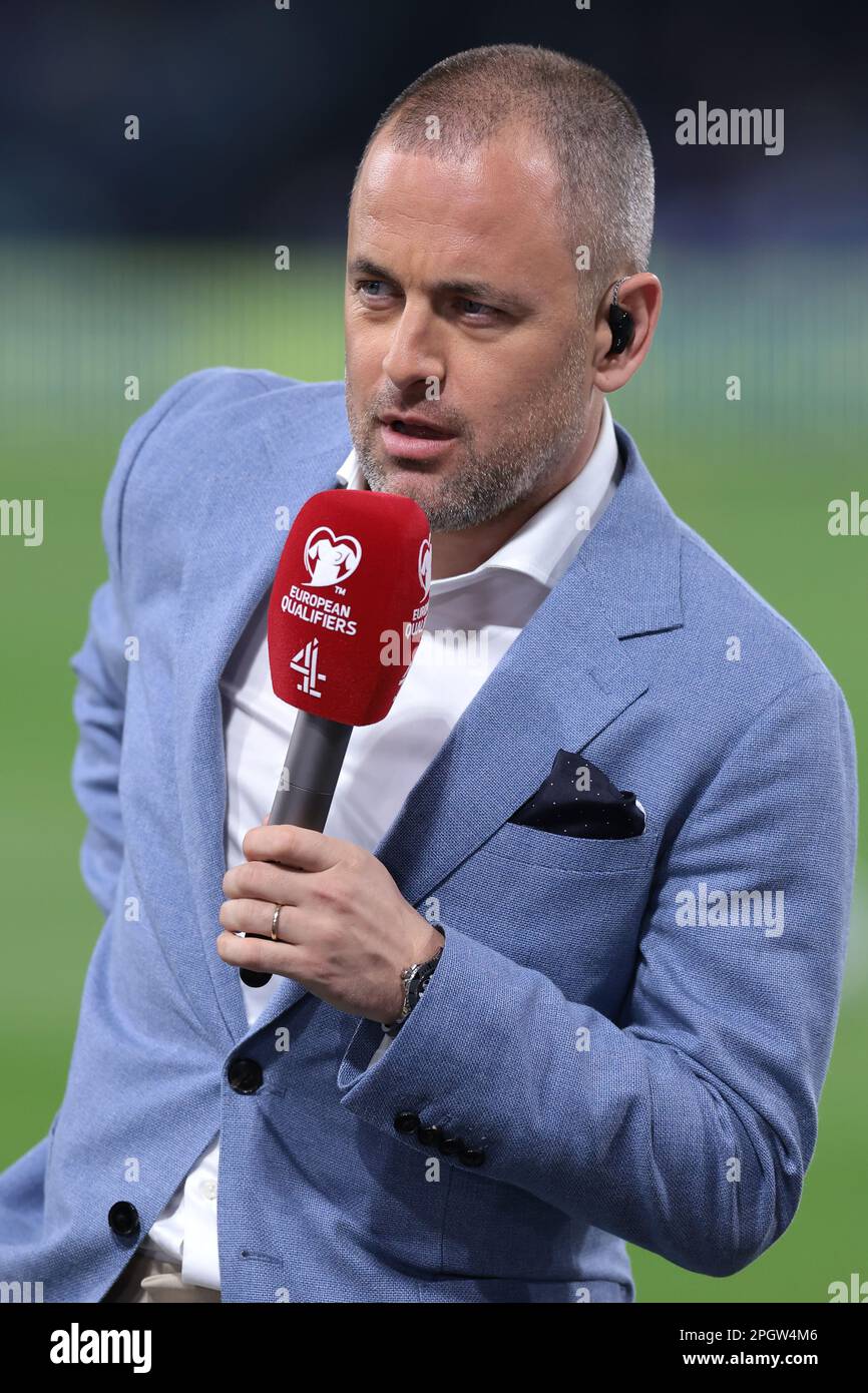 Naples, Italy. 23rd Mar, 2023. Former West Ham, Chelsea and England ...