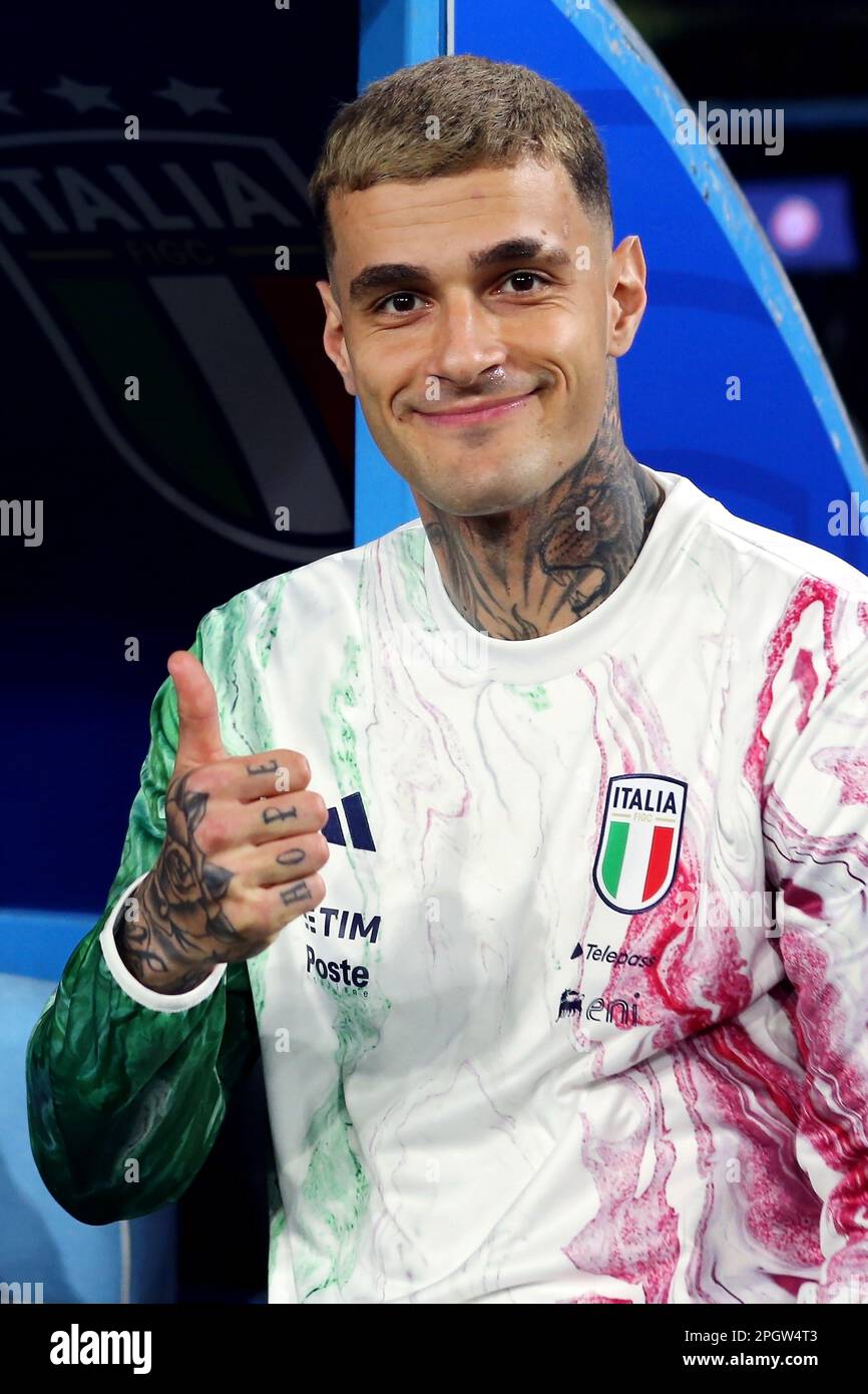 Italy euro 2024 scamacca hi-res stock photography and images - Alamy