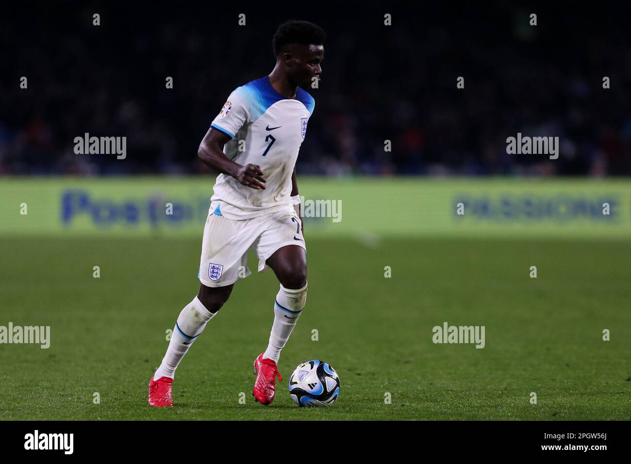 Bakayo Saka, England player Stock Photo - Alamy