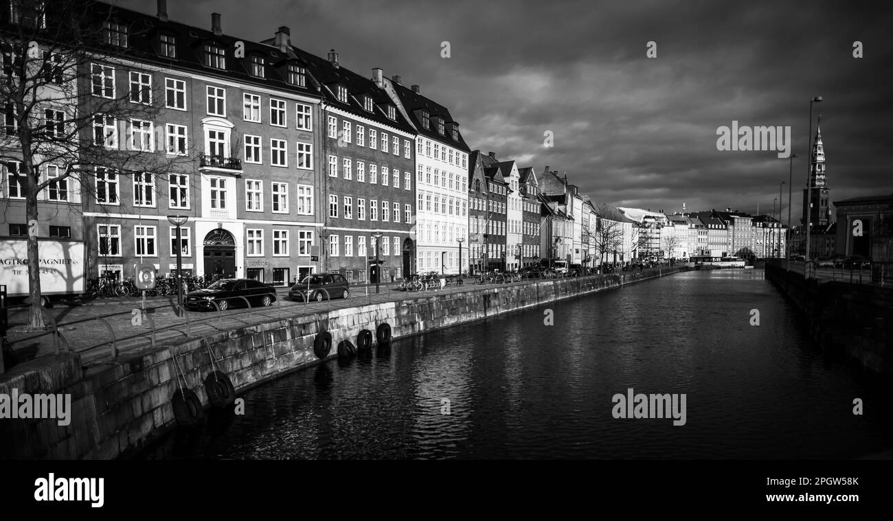 Black and White images of Denmark & Sweden Stock Photo - Alamy