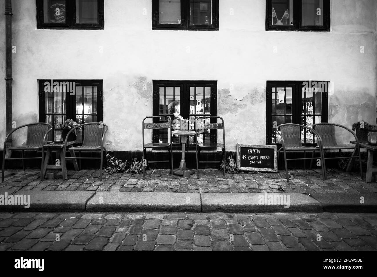 Black and White images of Denmark & Sweden Stock Photo - Alamy