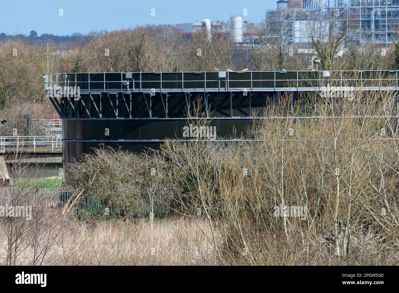 Eton Wick, Windsor, Berkshire, UK. 24th March, 2023. Work appears to be ...