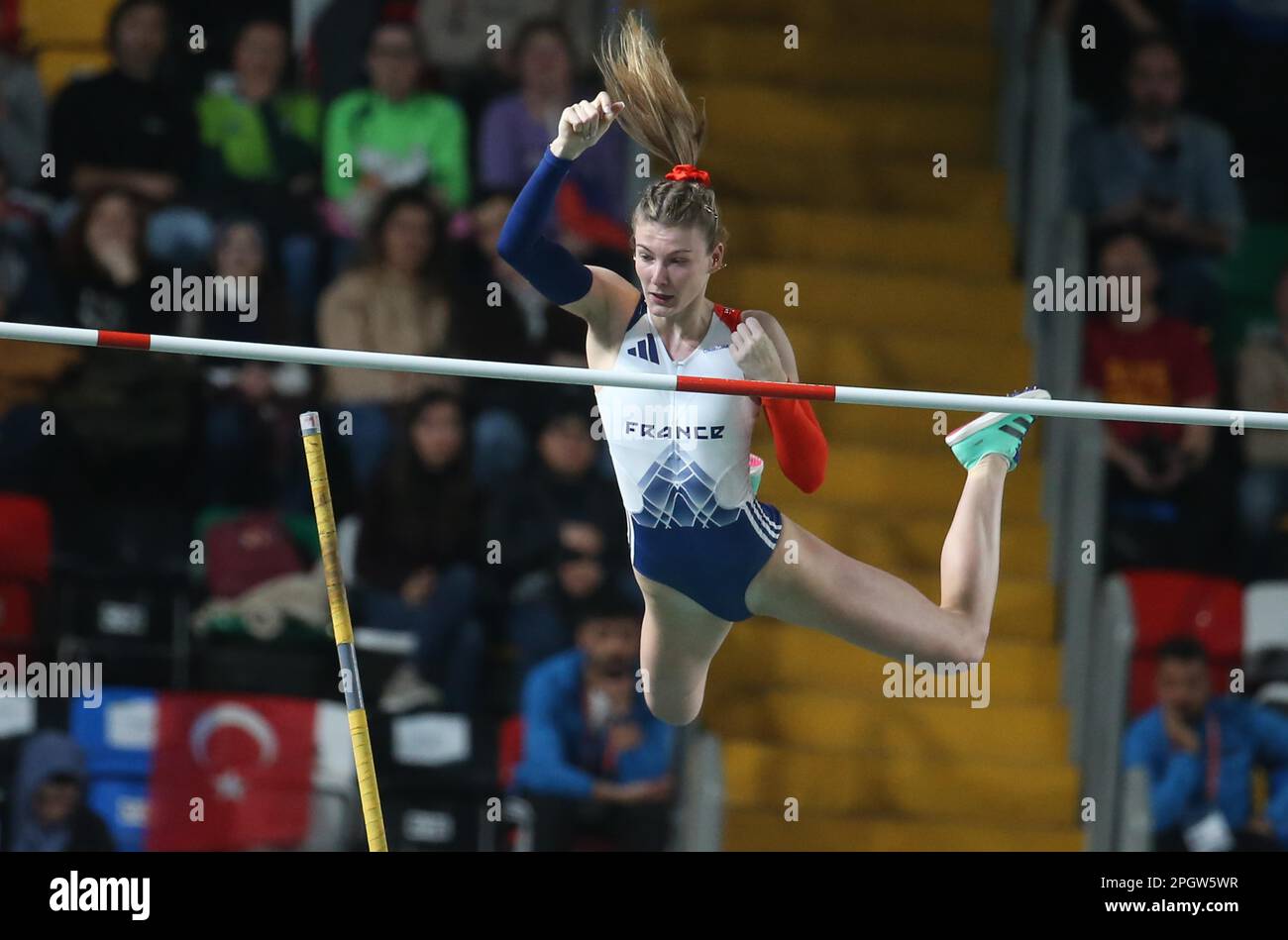 Margot CHEVRIER of France Pole Vault Women Final during the European ...