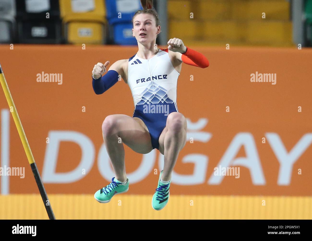 Margot CHEVRIER of France Pole Vault Women Final during the European ...
