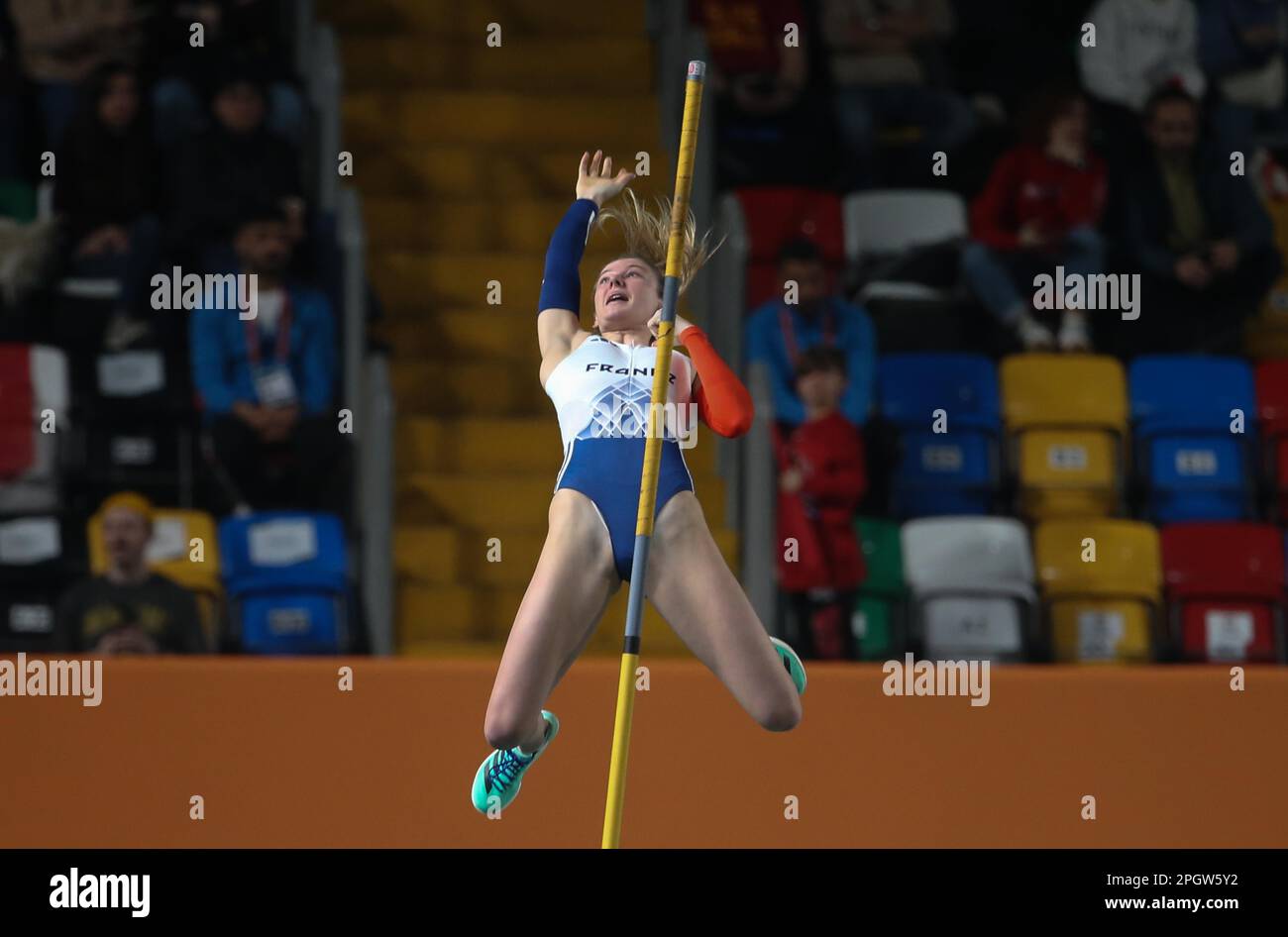 Margot CHEVRIER of France Pole Vault Women Final during the European ...