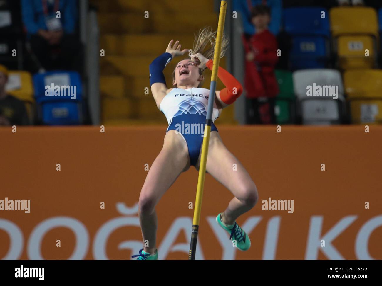 Margot CHEVRIER of France Pole Vault Women Final during the European ...