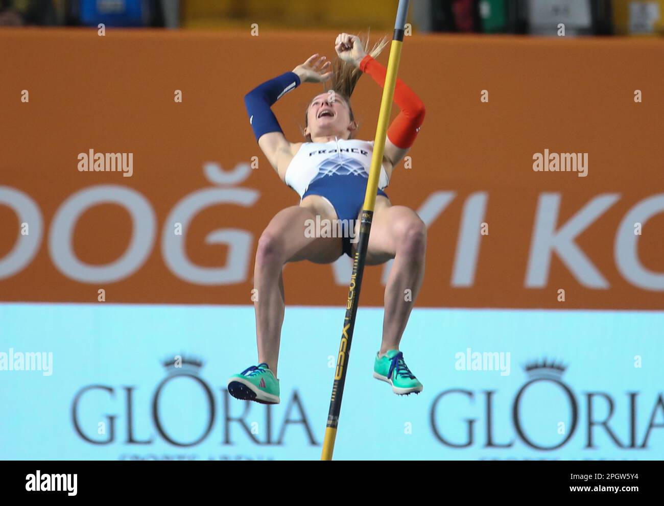 Margot CHEVRIER of France Pole Vault Women Final during the European ...
