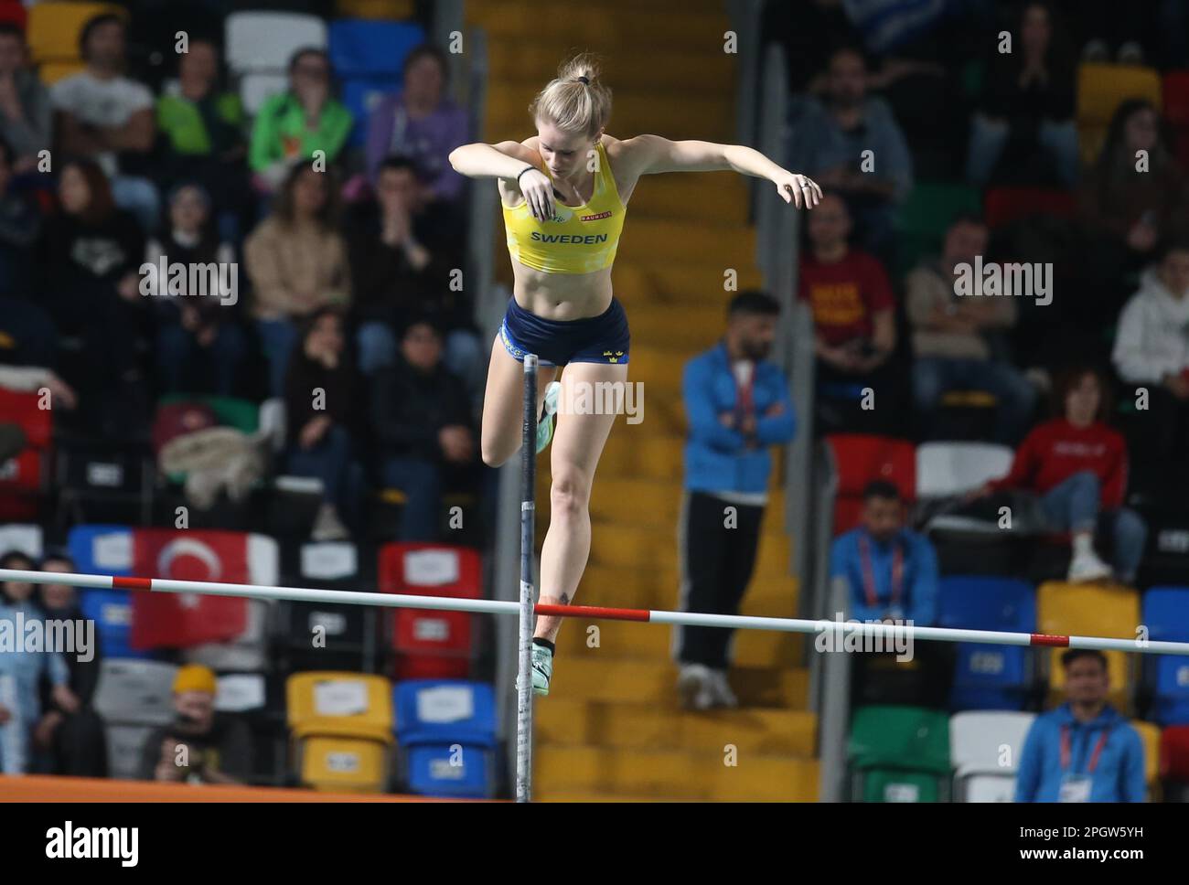 Michaela MEIJER of Sweden Pole Vault Women Final during the European ...