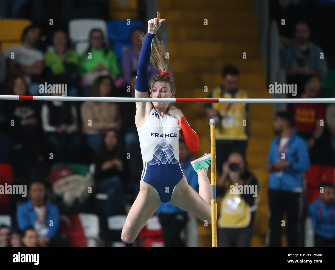 Margot CHEVRIER of France Pole Vault Women Final during the European ...